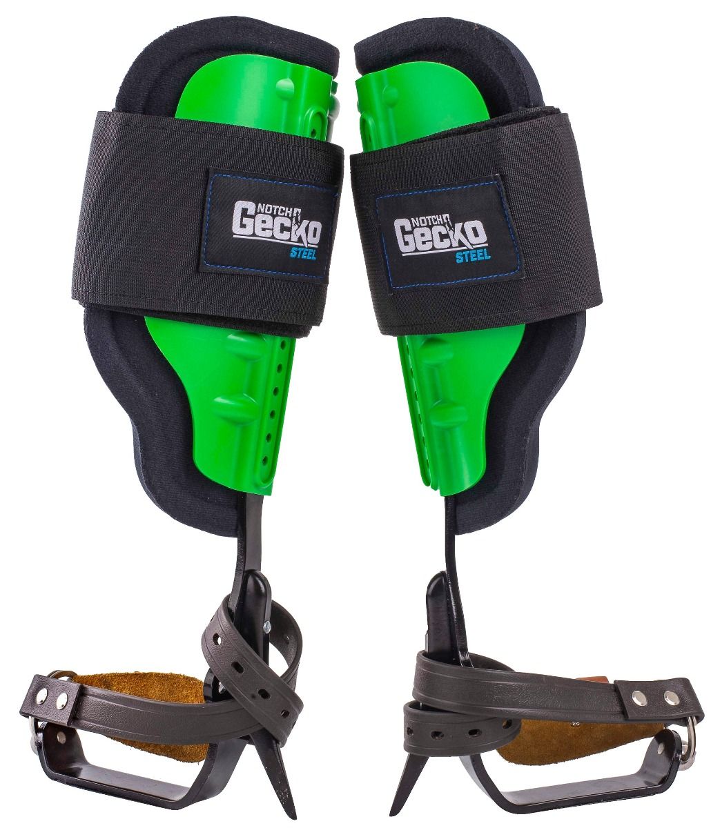 Notch Gecko Steel kaatokiipeilykengät 60mm piikit - Woodsman verkkokauppa